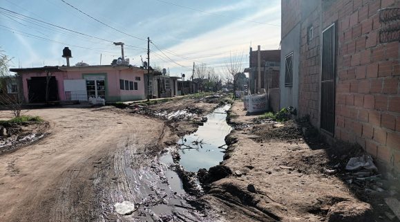 Moreno: la deplorable urbanización de la cuna de Mariel Fernandez, Cuartel V