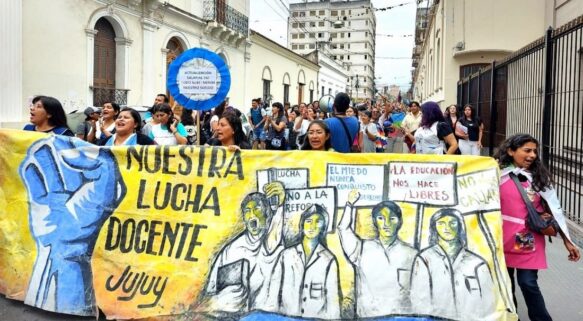 Jujuy: el gobierno le tiene miedo a la docencia ¡el lunes todos al paro!