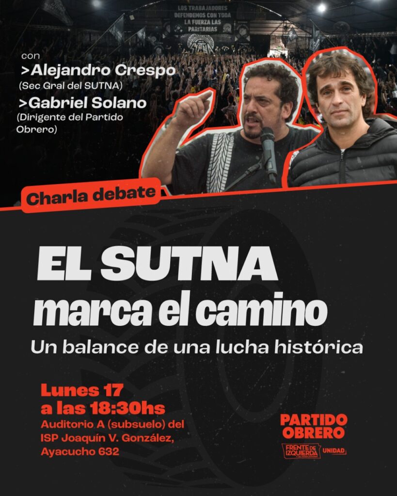 Alejandro Crespo y Gabriel Solano debaten las conclusiones de la lucha ...